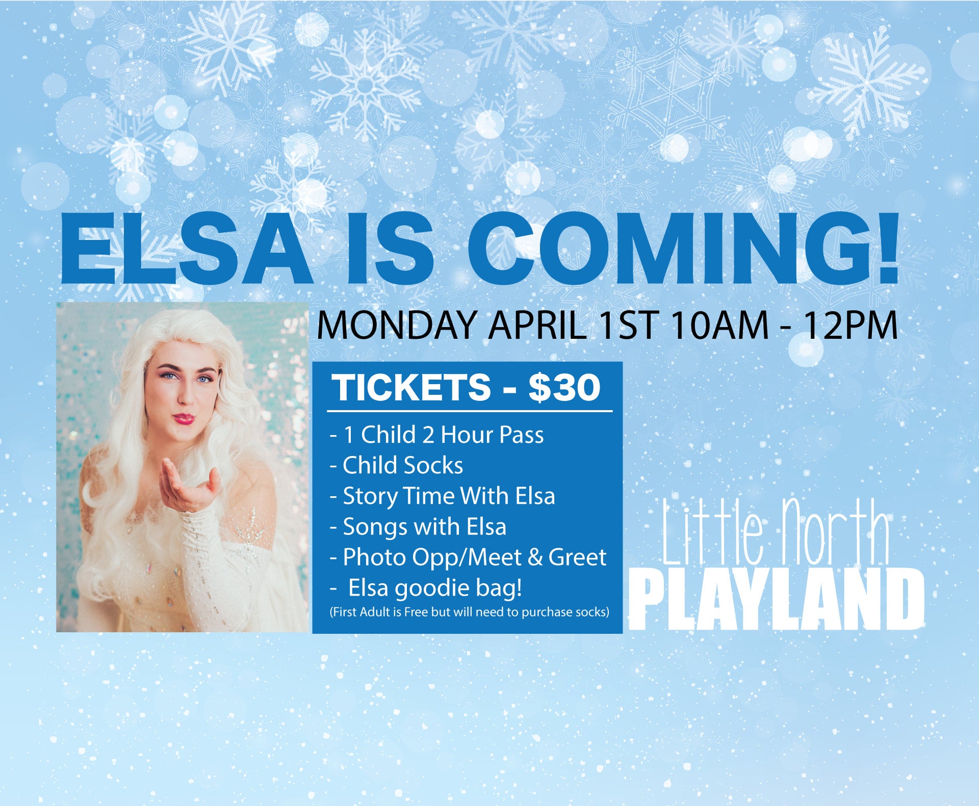 ELSA - EVENT | Little North Playland LLC